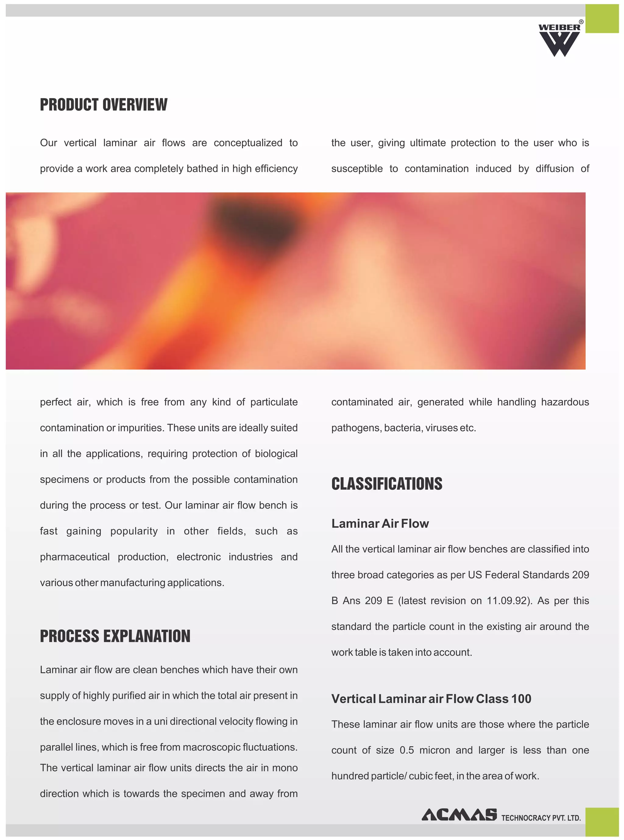 Vertical laminar air flow | PDF