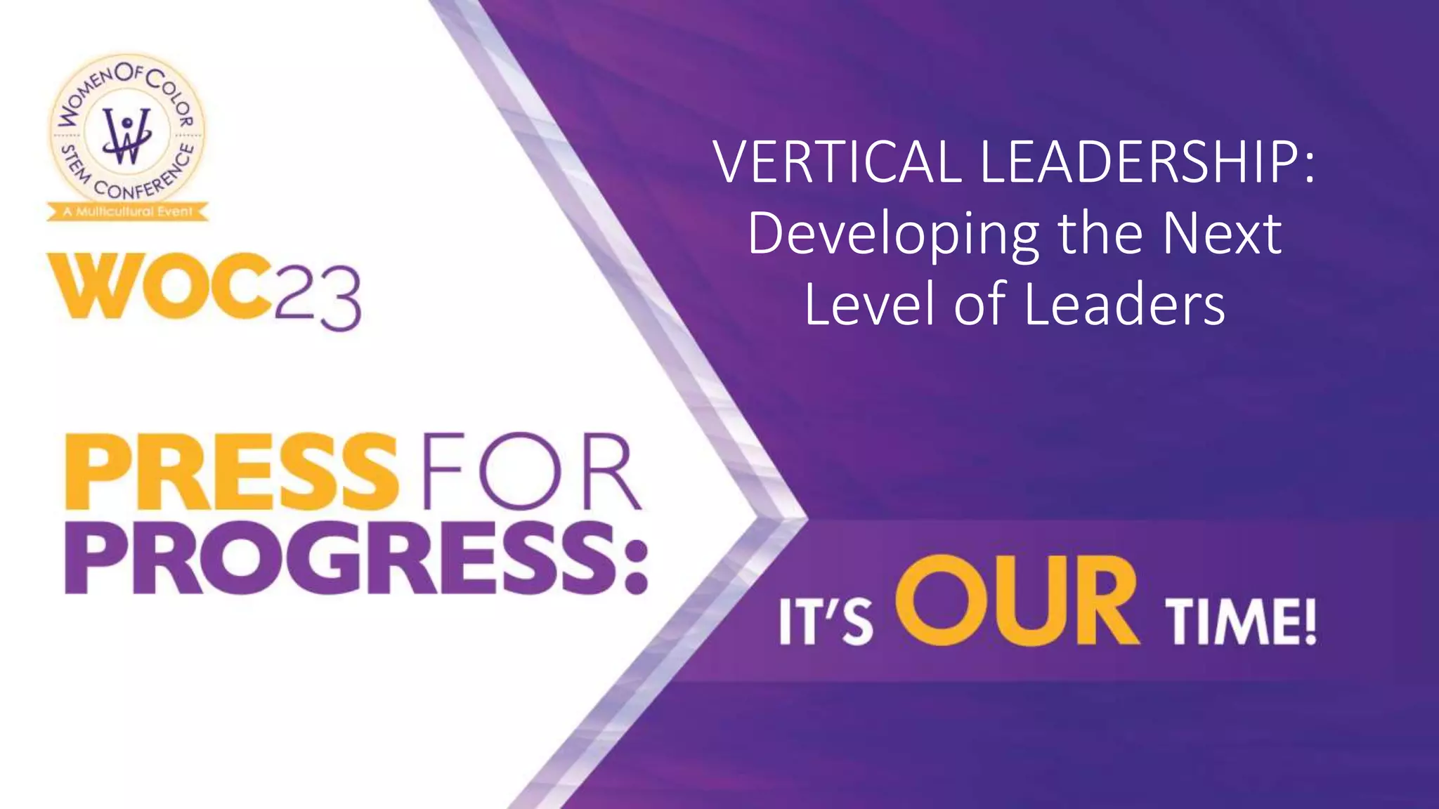 Vertical Leadership: Developing the Next Level of Women Leaders | PPTX