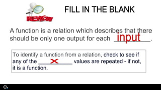 Vertical line Test used in Function Algebra | PPTX | Science