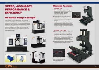Vertical machining center_cpv_series | PDF