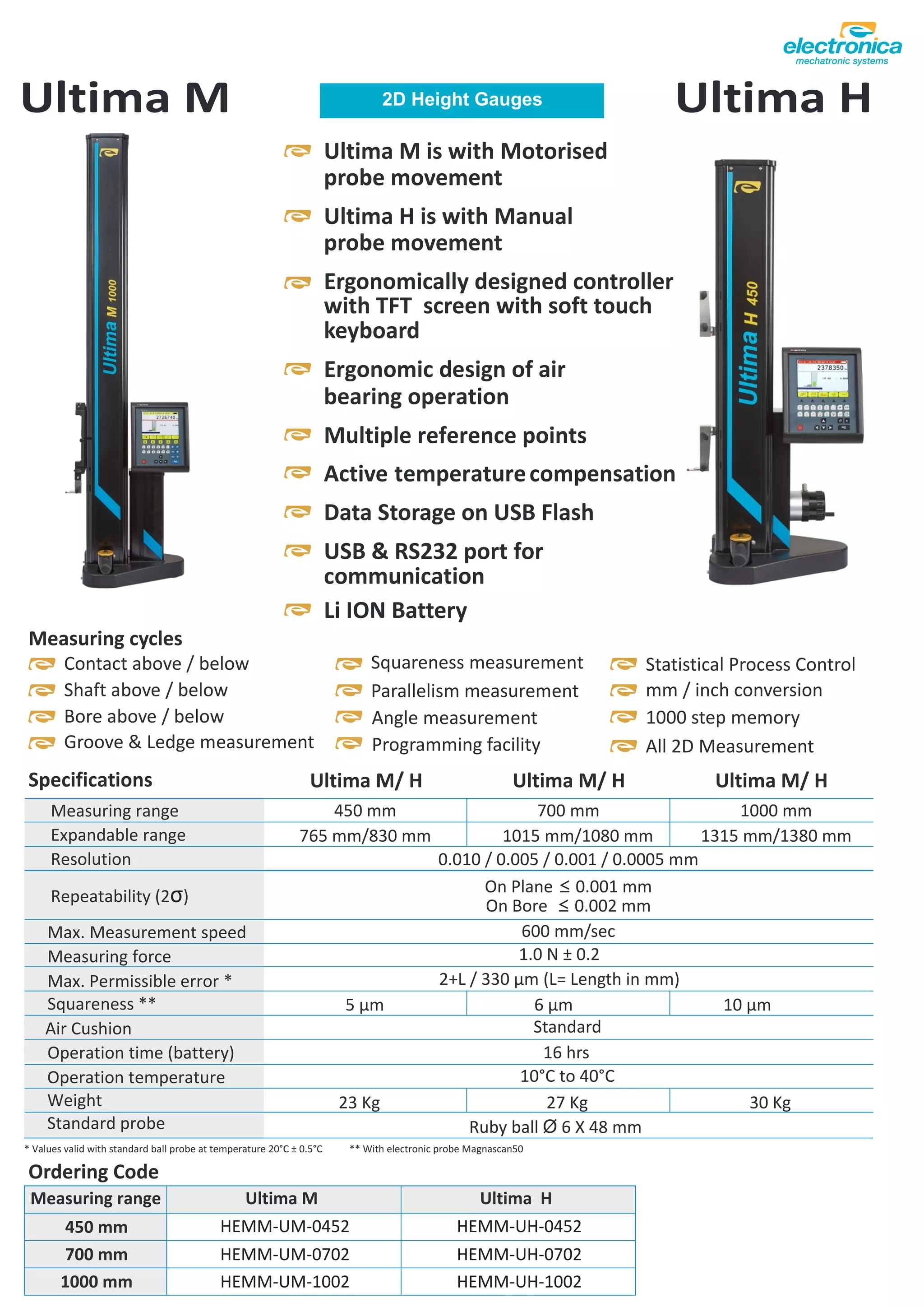 Vertical measuring instruments of height gauges , 2 d measurement ...