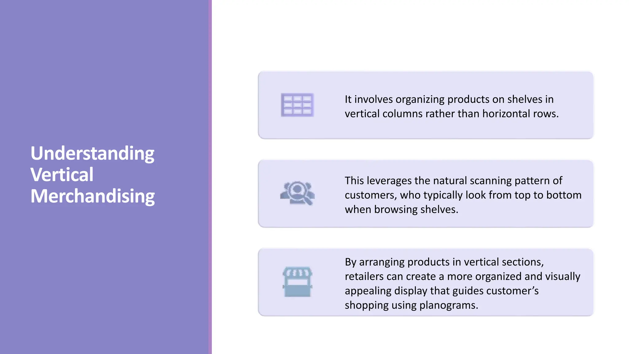 Vertical Merchandising Stacking Shelves for Maximum Impact on Sales | PPTX