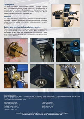 Vertical mill pdf | PDF