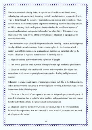 Vertical mobility of teacher by Garima Tandon | PDF