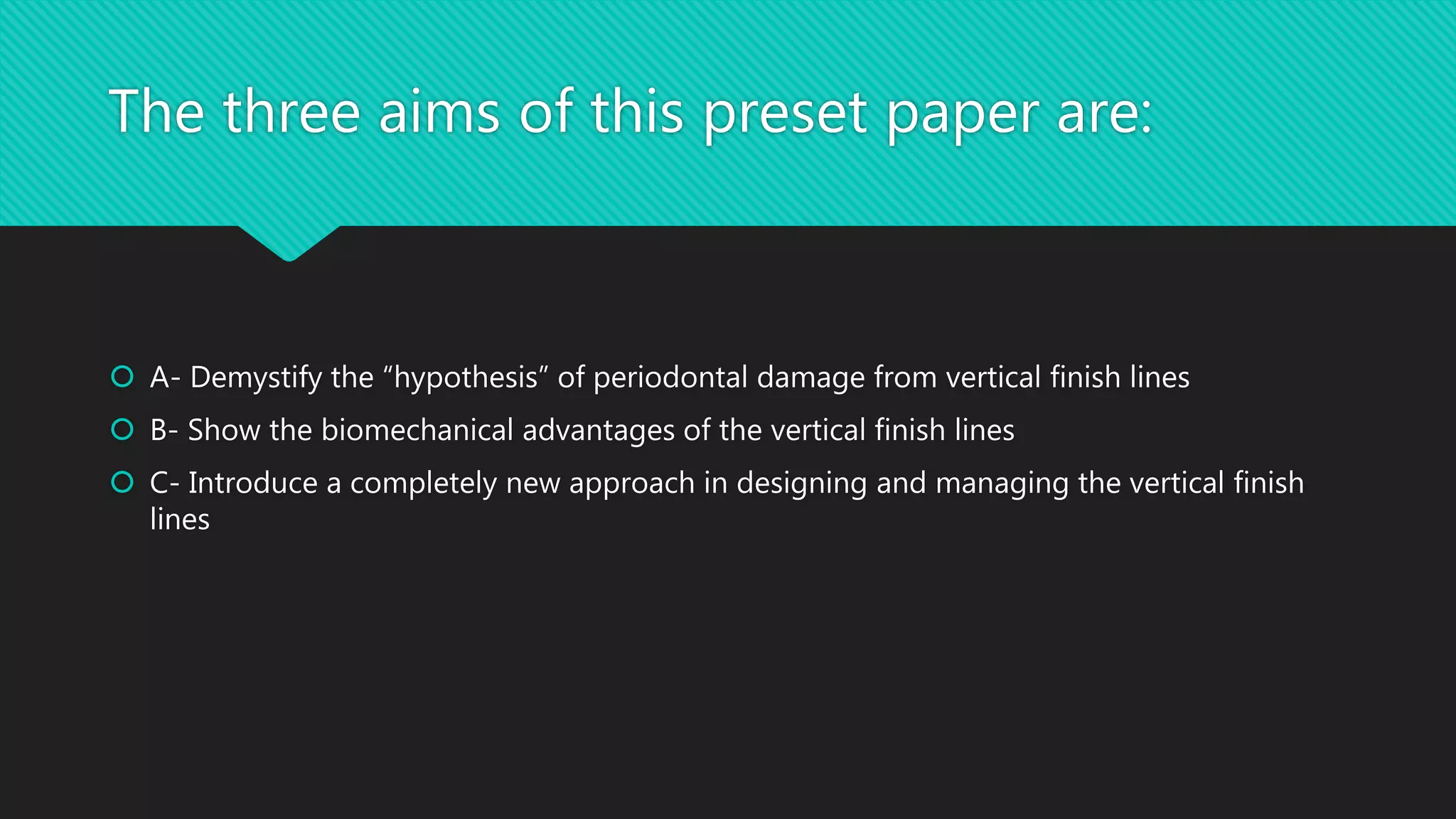 Vertical preparation | PPTX