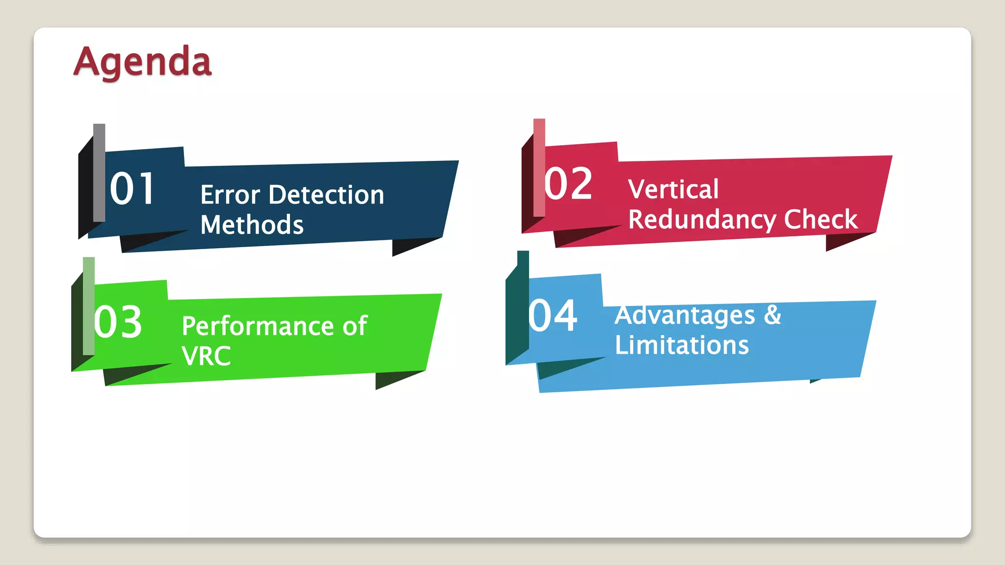 Vertical redundancy check in Computer Network | PPTX