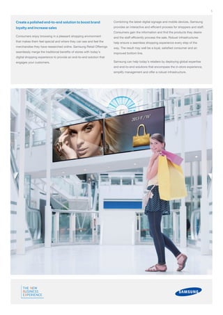 Samsung and Retail brochure | PDF | Smartphones | Consumer Electronics