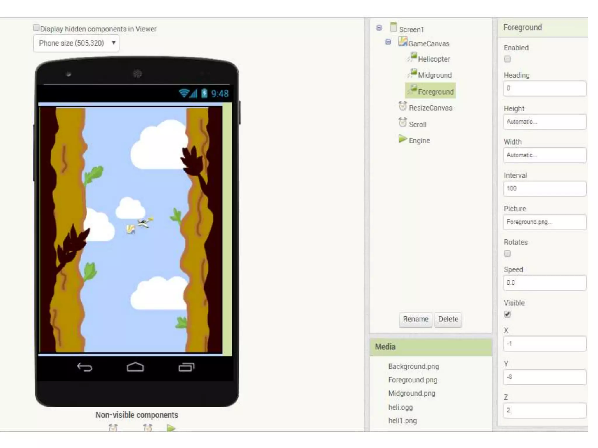 Vertical scrolling Screen mit app inventor | PPTX
