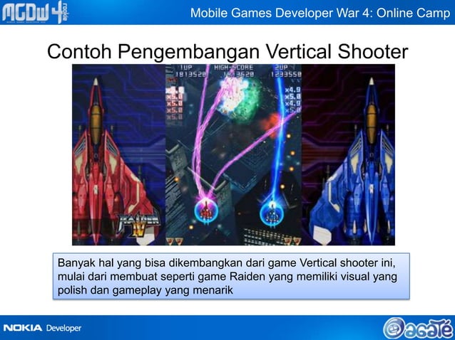 MGDW4 Game Template: Vertical shooter | PPT