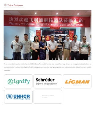 Vertical solar street light data sheet(1) 202104-10 | PDF