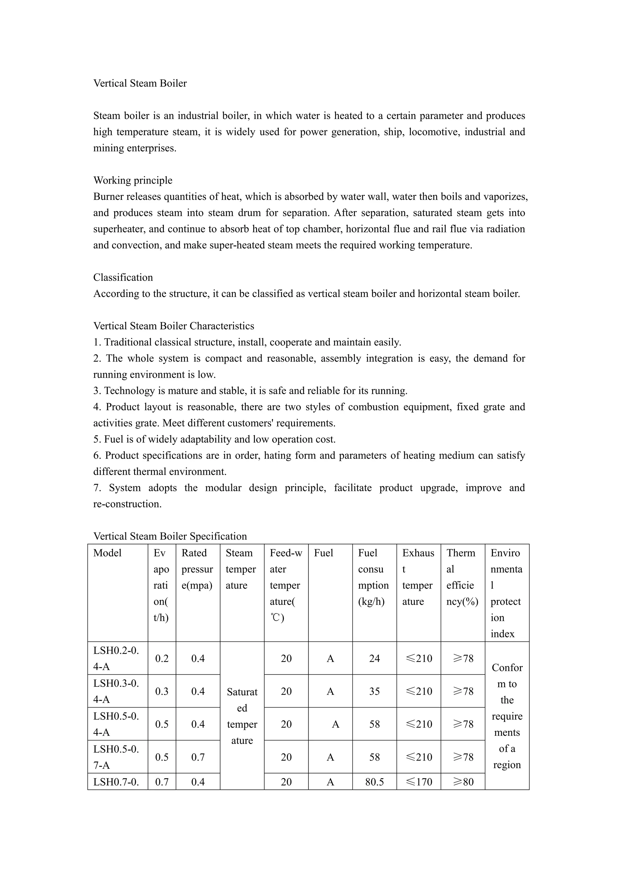 Vertical steam boiler | PDF