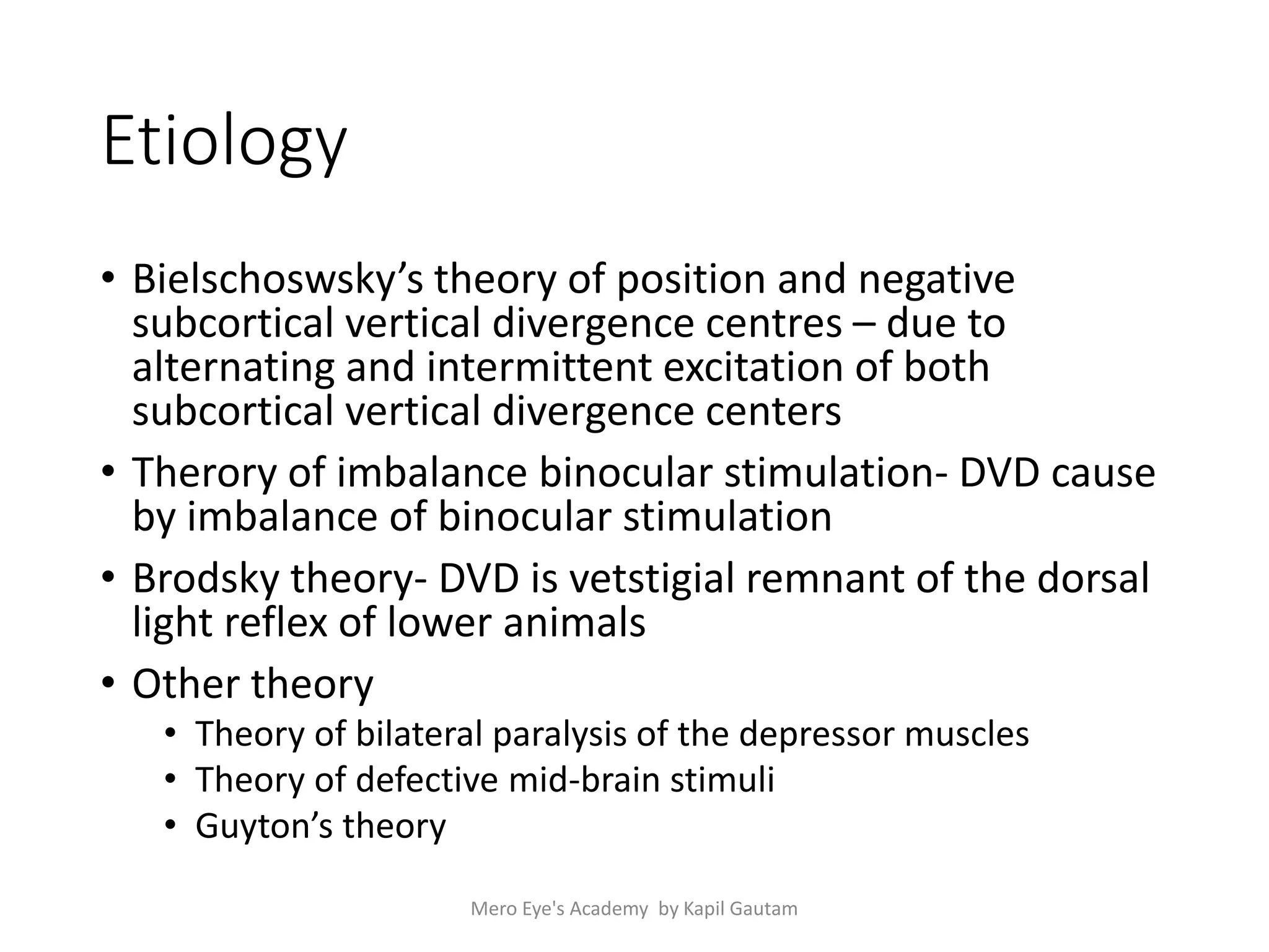 Vertical Strabismus and Cyclo-deviations | PDF
