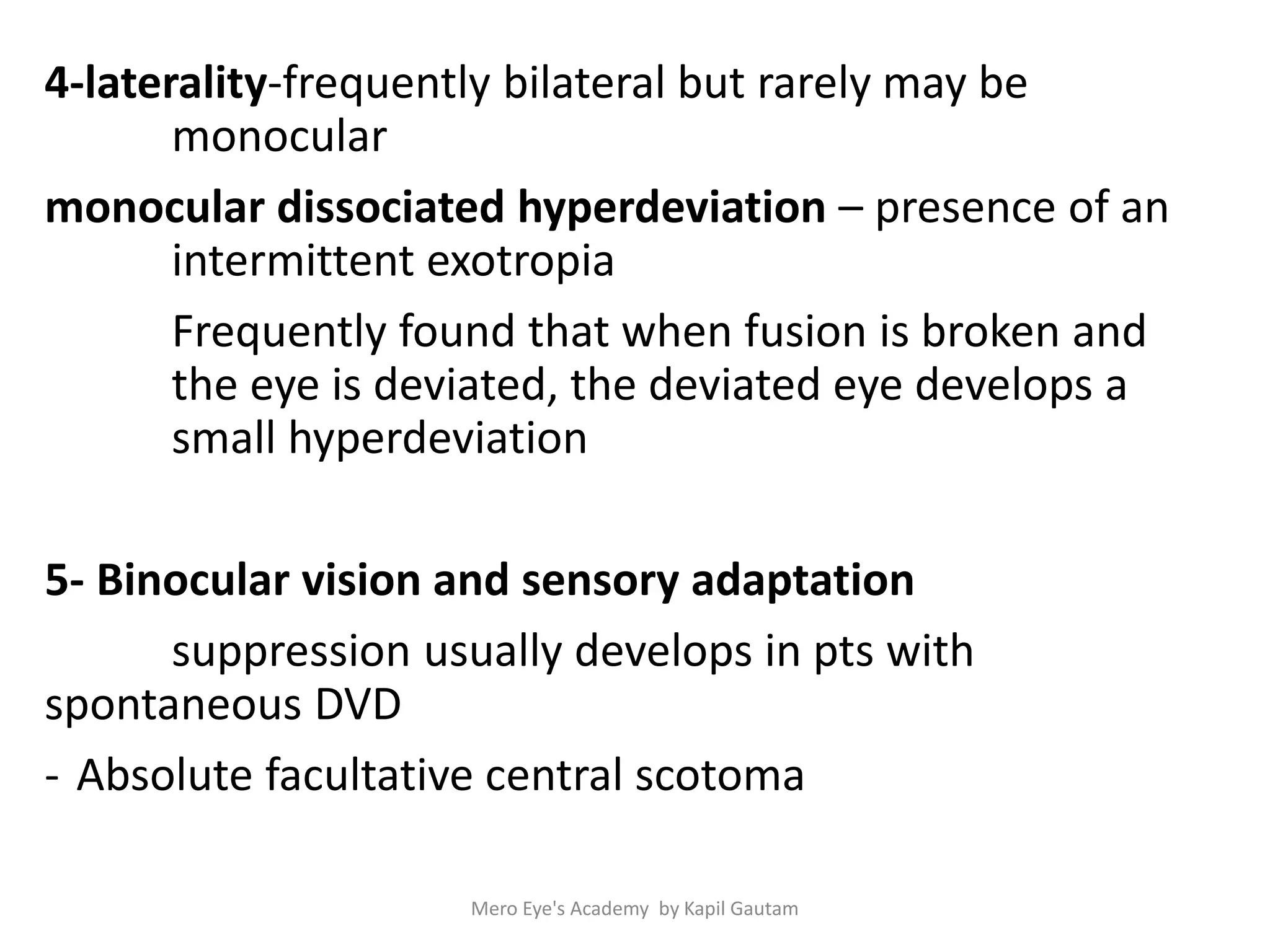 Vertical Strabismus and Cyclo-deviations | PDF