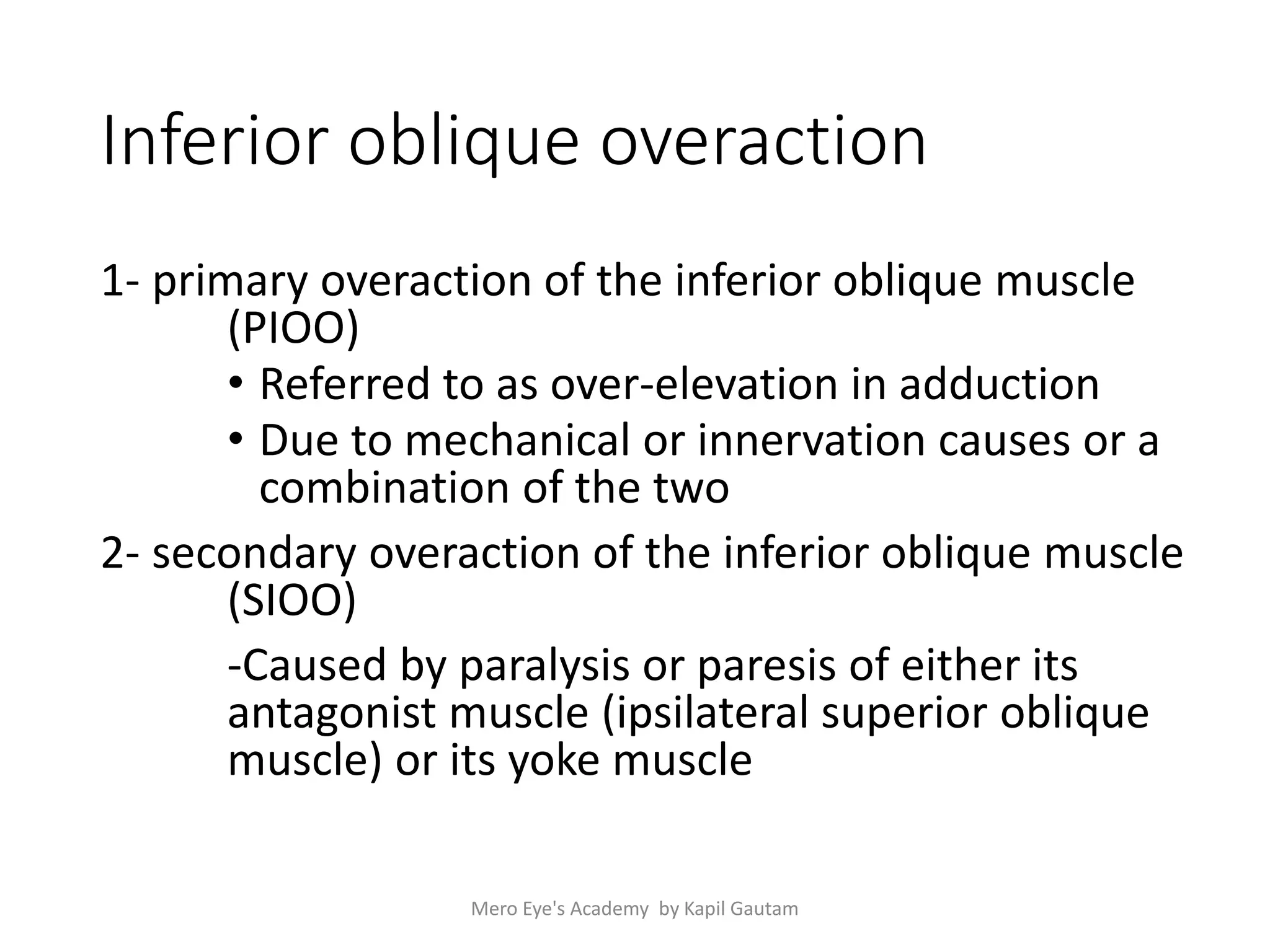 Vertical Strabismus and Cyclo-deviations | PDF