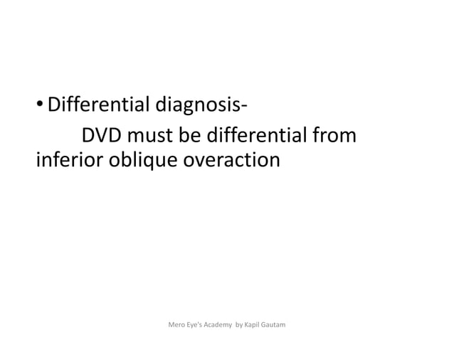 Vertical Strabismus and Cyclo-deviations | PDF