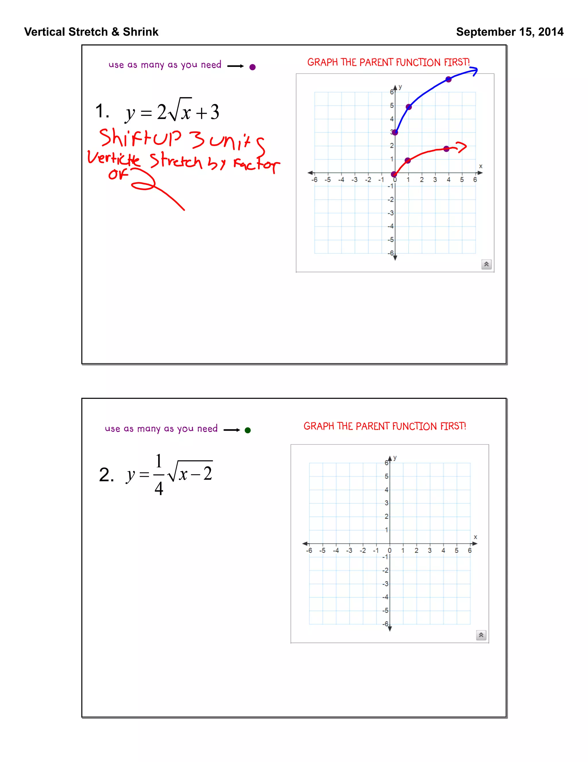 Vertical stretch & shrink | PDF | Physics | Science