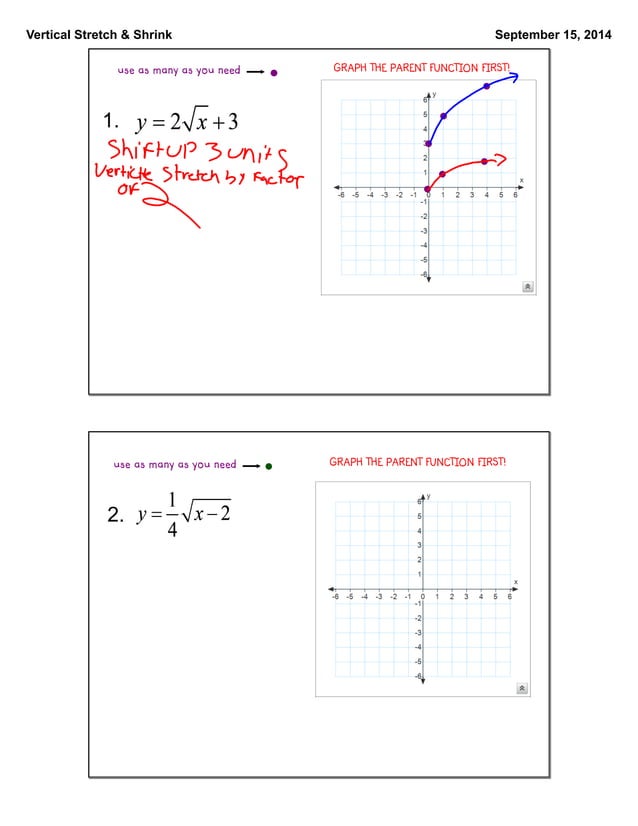 Vertical stretch & shrink | PDF
