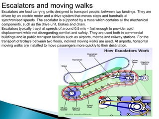 Vertical transporation systems in building | PPT