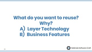 Vertical vs Horizontal Software Architecture | PPT