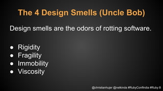 Vertical vs horizontal software architecture ruby conf india 2016 | PPT