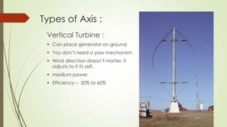 Vertical wind mill | PPTX