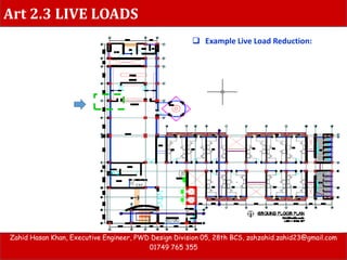 Verticle load analysis according to BNBC 2020 | PDF