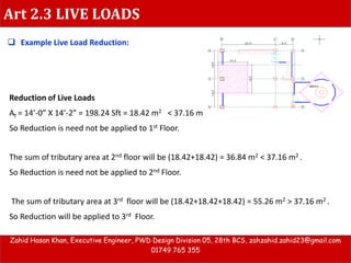 Verticle load analysis according to BNBC 2020 | PDF
