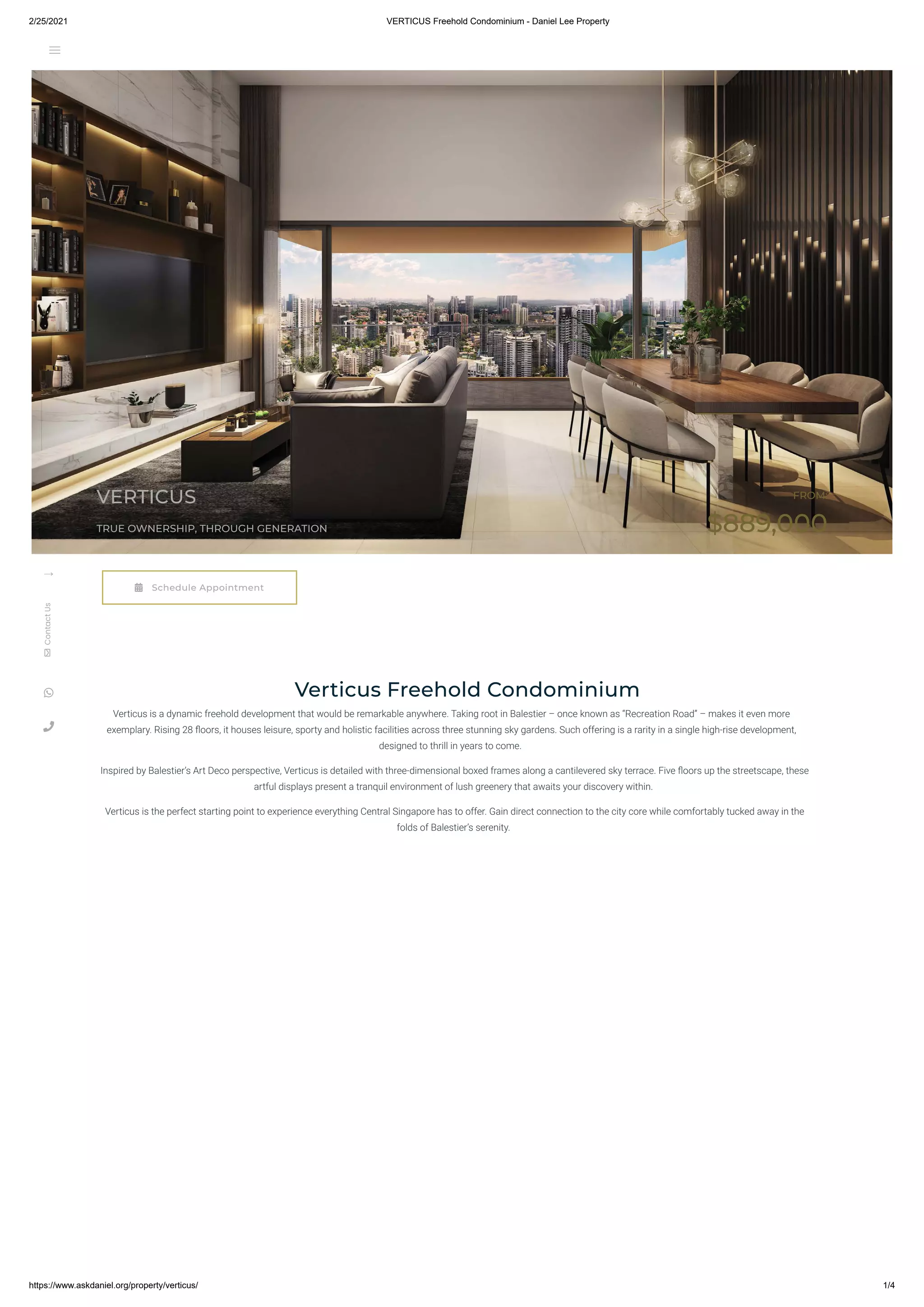 Verticus freehold condominium daniel lee property | PDF