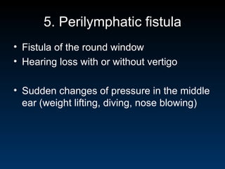 Neurological lectures...Vertigo | PPT