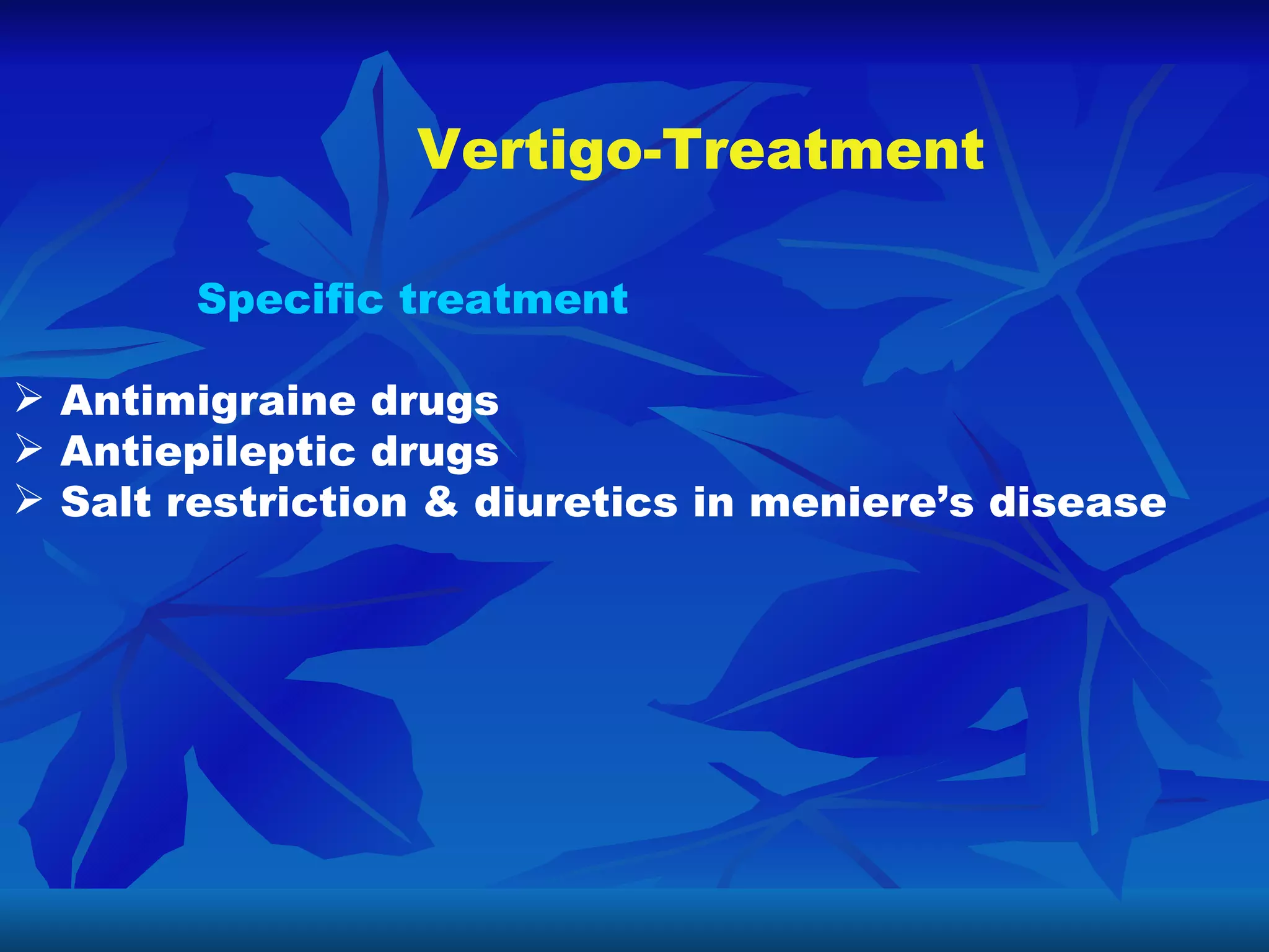 Understanding & Managing Vertigo : Dr Vijay Sardana | PPT