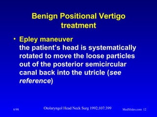 Vertigo | PPT