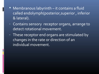 meniere's disease (Vertigo) and labyrinthitis | PPT