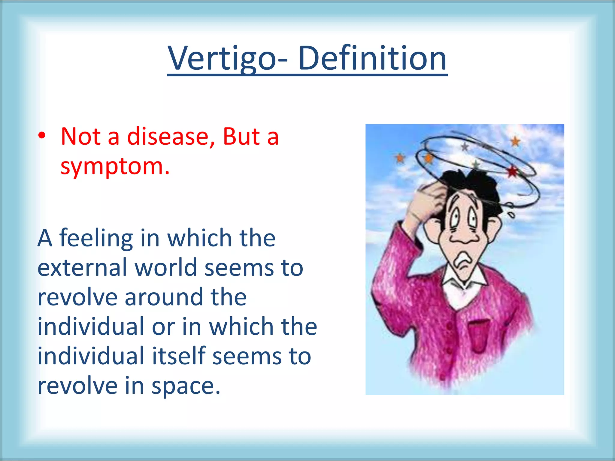 Vertigo | PPTX