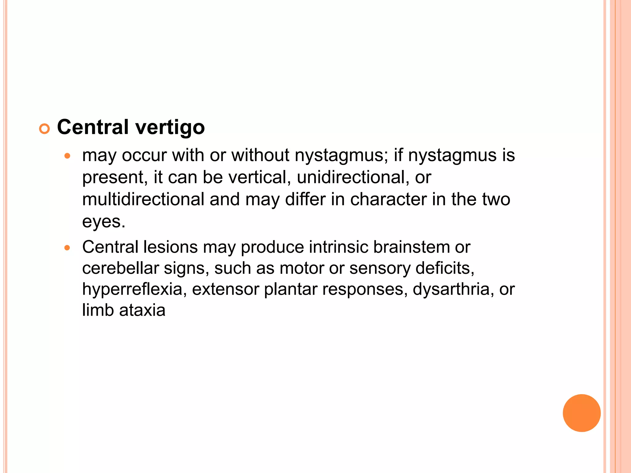 vertigo.pptx | Free Download