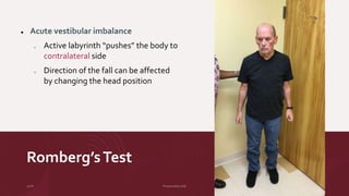 Vertigo and Nystagmus - Clinical approach.pptx