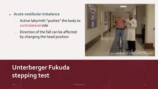 Vertigo and Nystagmus - Clinical approach.pptx