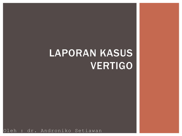 CATEDRA DE OTORRINOLARINGOLOGIA VERTIGO.pptx