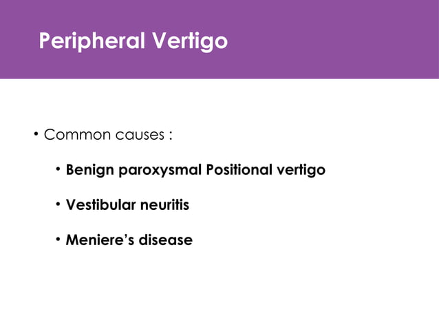 Vertigo and its Definition and Management.pptx