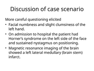Dizziness/vertigo : A Diagnostic approach | PPTX