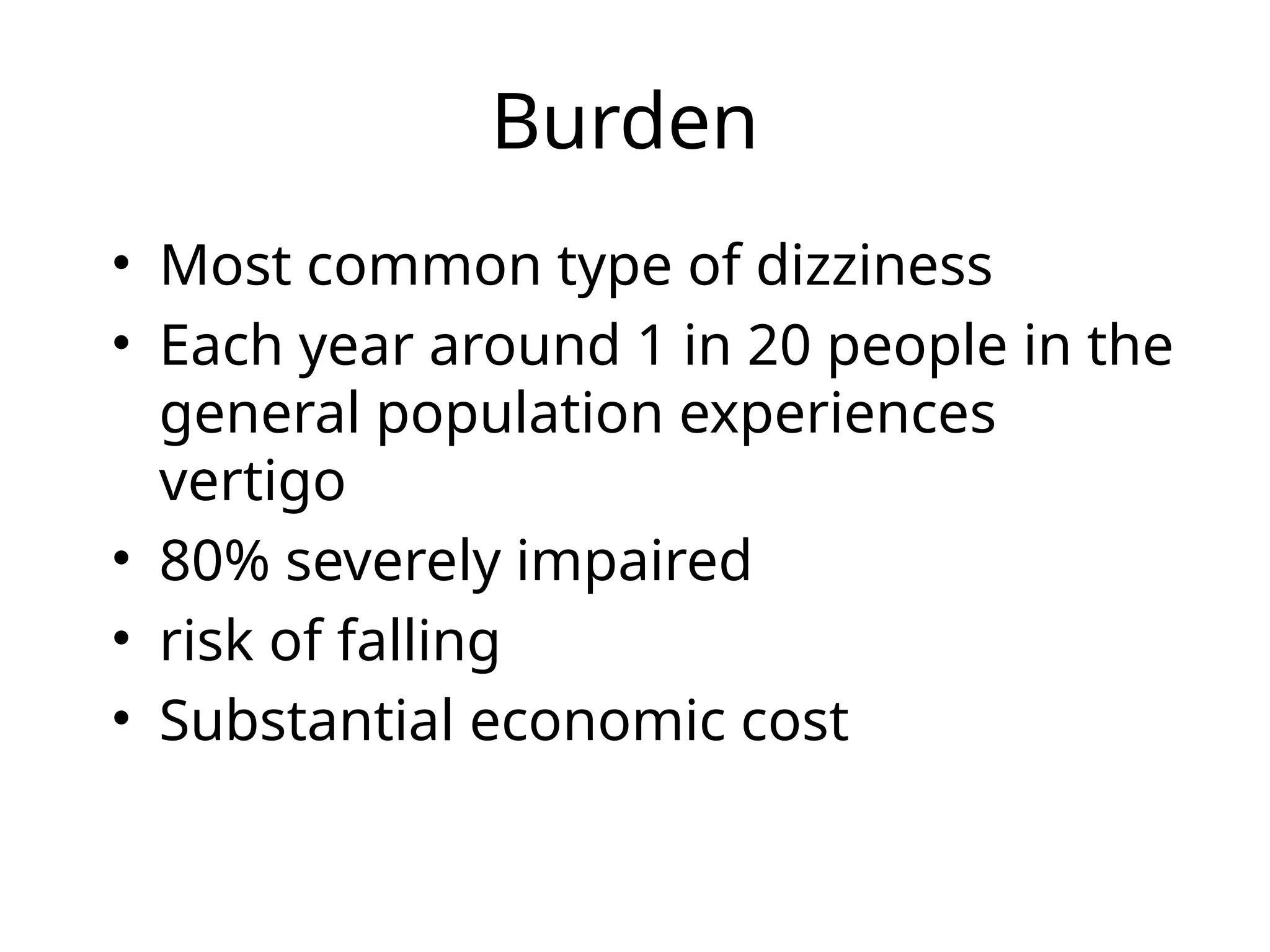 Vertigo/Dizziness cases: A diagnostic approach | PPTX