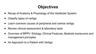 APPROACH TO A CASE OF DIZZINESS AND VERTIGO.pptx