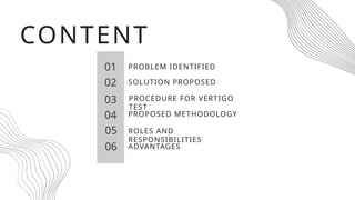 vertigo test for work at height identify acrophobia | PPTX