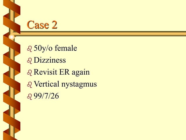 vertigo1.ppt ent resident presentation first | PPT