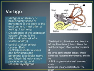 Vertigo | PPT