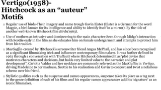 Film Studies- Paper 1(Session A: Vertigo & Blade Runner) | PPT