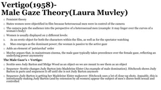 Film Studies- Paper 1(Session A: Vertigo & Blade Runner) | PPT