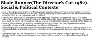 Film Studies- Paper 1(Session A: Vertigo & Blade Runner) | PPT