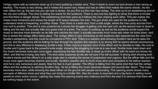 Vertigo opening scene analysis | PDF