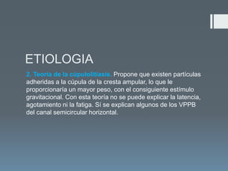 Vertigo paroxistico | PPTX