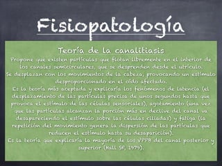 Vértigo Posicional | PDF